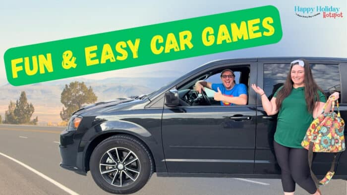 4 Fun & Easy Car Games for Road Trips (NO PREP)